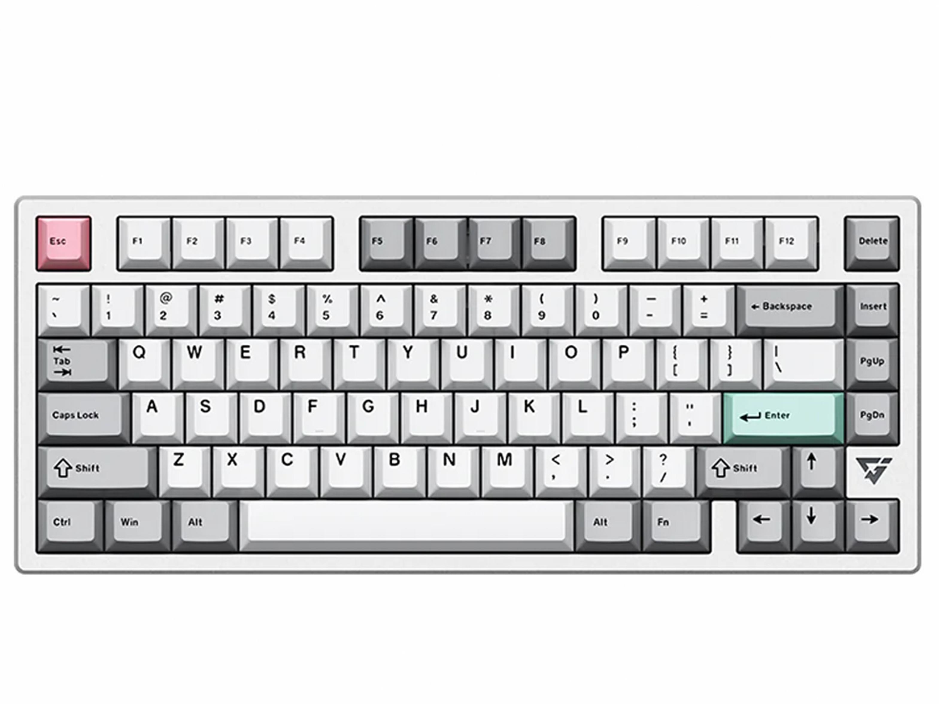 ATK VXE V75K Ania Switch Mechanical Gaming Keyboard - Silver [V75K 070622]