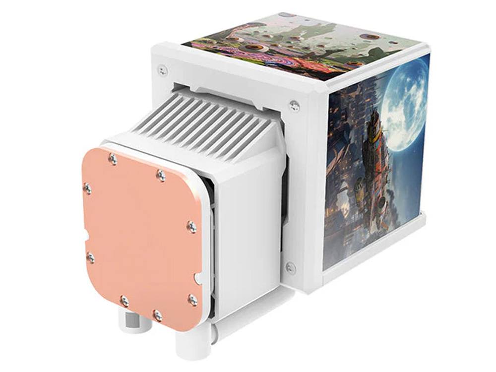 Thermaltake MINECUBE 360 Ultra ARGB 3.95" Quad-LCD Cube Display All-In ...