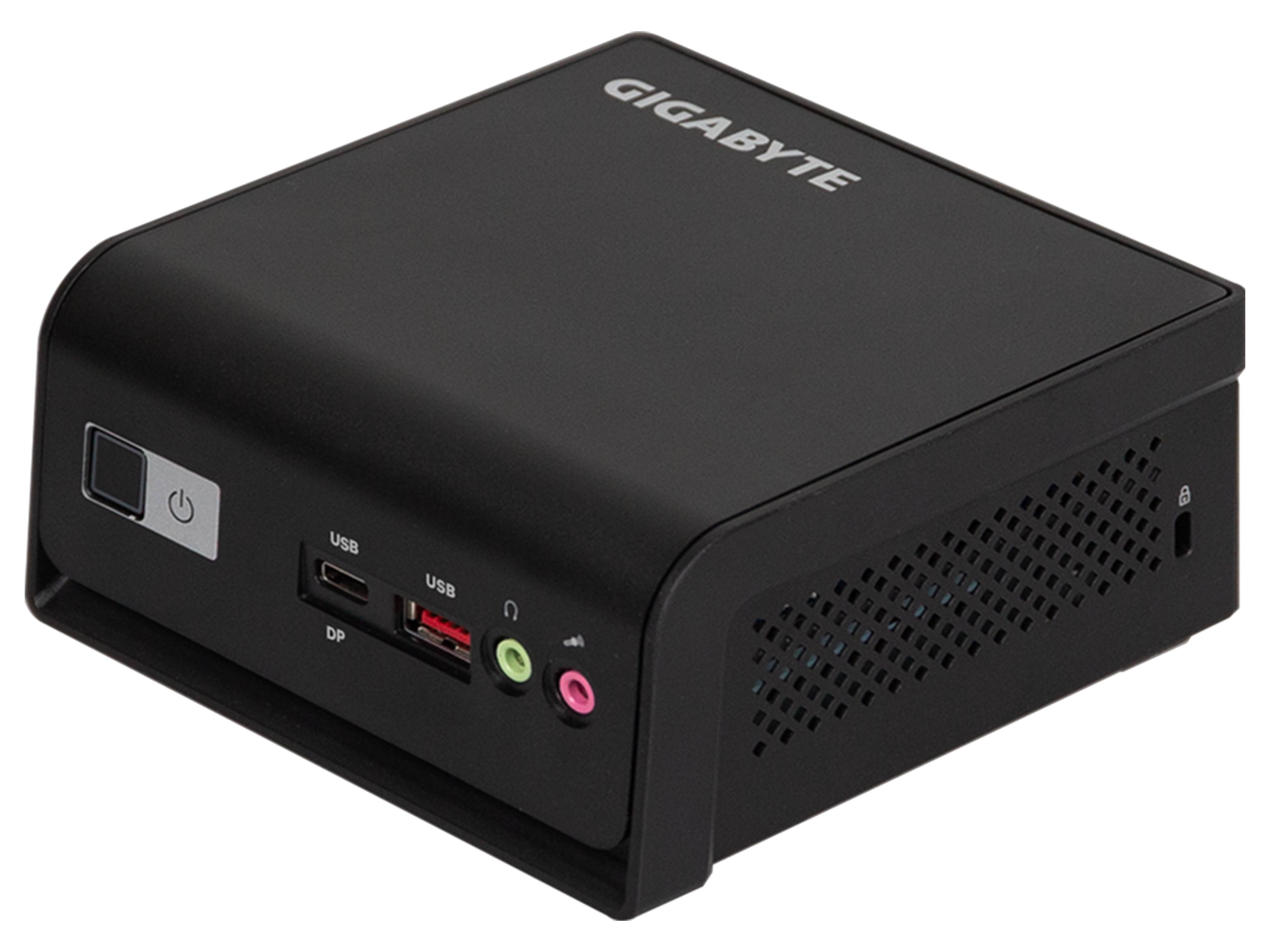 GIGABYTE BRIX Intel N250 Barebone Mini PC [GB-BTIP-N250-BW]