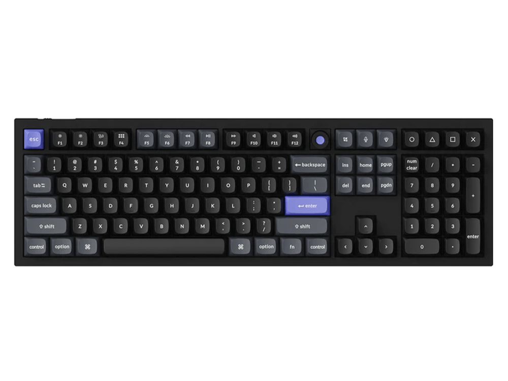 Keychron Q6 HE 8K Fully Assembled Knob Ultra-Fast Lime Wired Magnetic ...