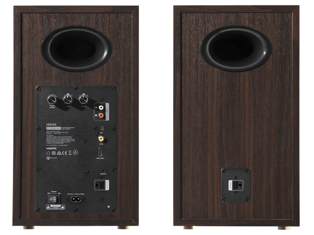 Edifier R2750DB MKII Active 2.0 3-Way 140W Quad-Amped Bluetooth ...