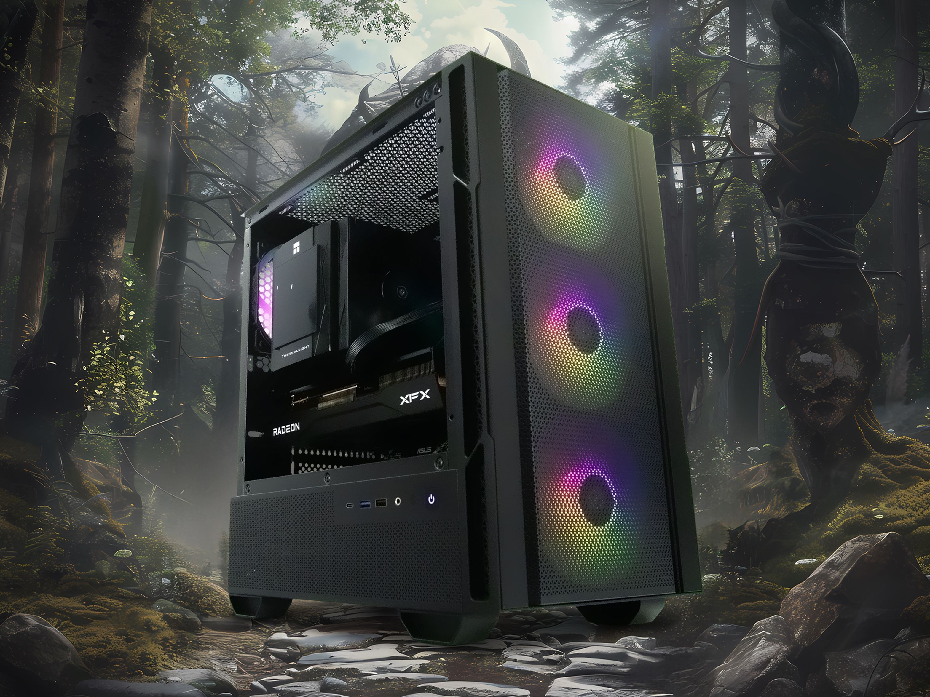Centre Com Alcyoneus Gen12 i7-12700 RX 9060 XT Gaming PC with Windows ...